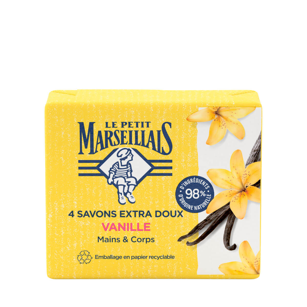 Savon Extra Doux à la Vanille | Le Petit Marseillais